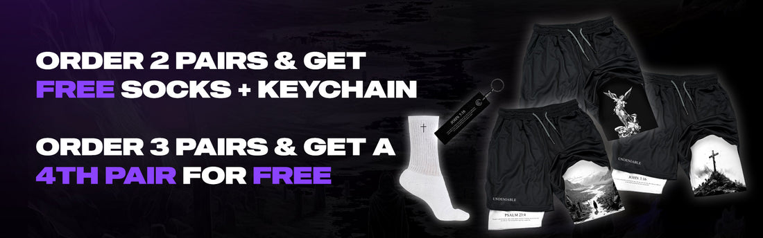 Christian Performance Shorts – Undeniable